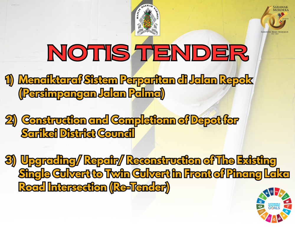 Announcement - Laman Web Rasmi Majlis Daerah Sarikei